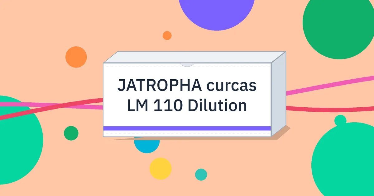 Symbolbild: Packung mit der Aufschrift JATROPHA curcas LM 110 Dilution (PZN 13562610) – Verfügbarkeit und Bezug in Apotheken in Frankfurt am Main