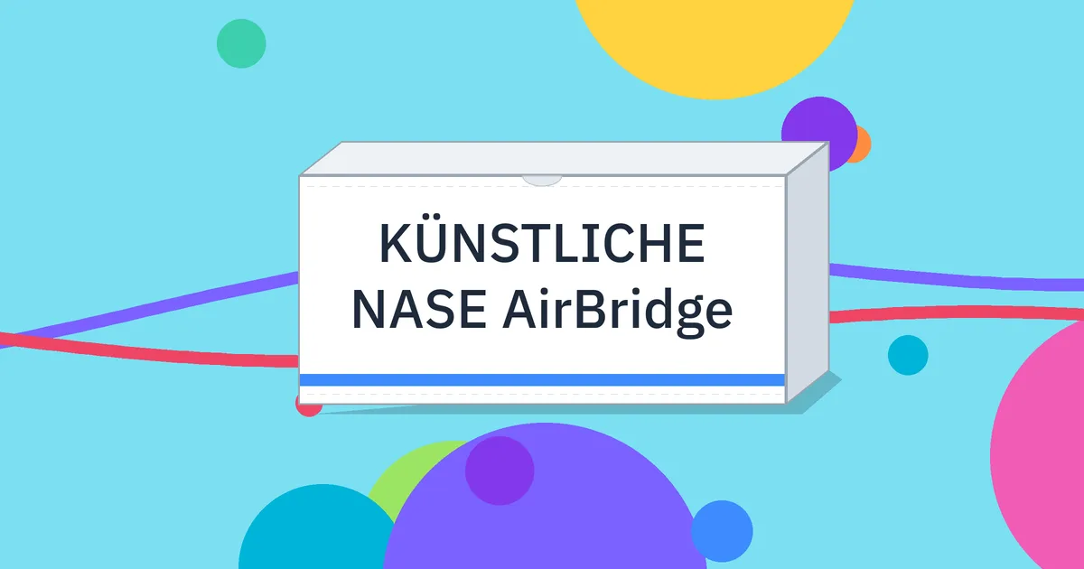 Symbolbild: Packung mit der Aufschrift KÜNSTLICHE NASE AirBridge (PZN 00581451) – Verfügbarkeit und Bezug in Apotheken in Frankfurt am Main
