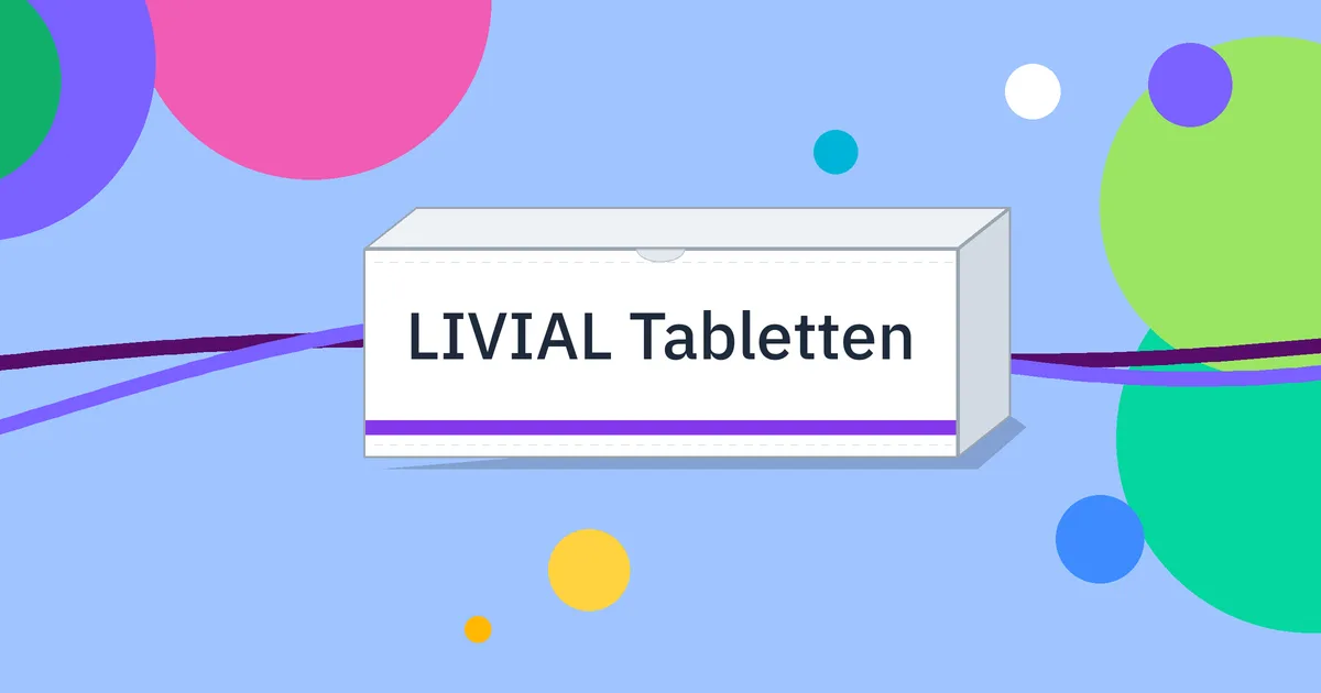 Symbolbild: Packung mit der Aufschrift LIVIAL Tabletten (PZN 04320463) – Verfügbarkeit und Bezug in Apotheken in Frankfurt am Main