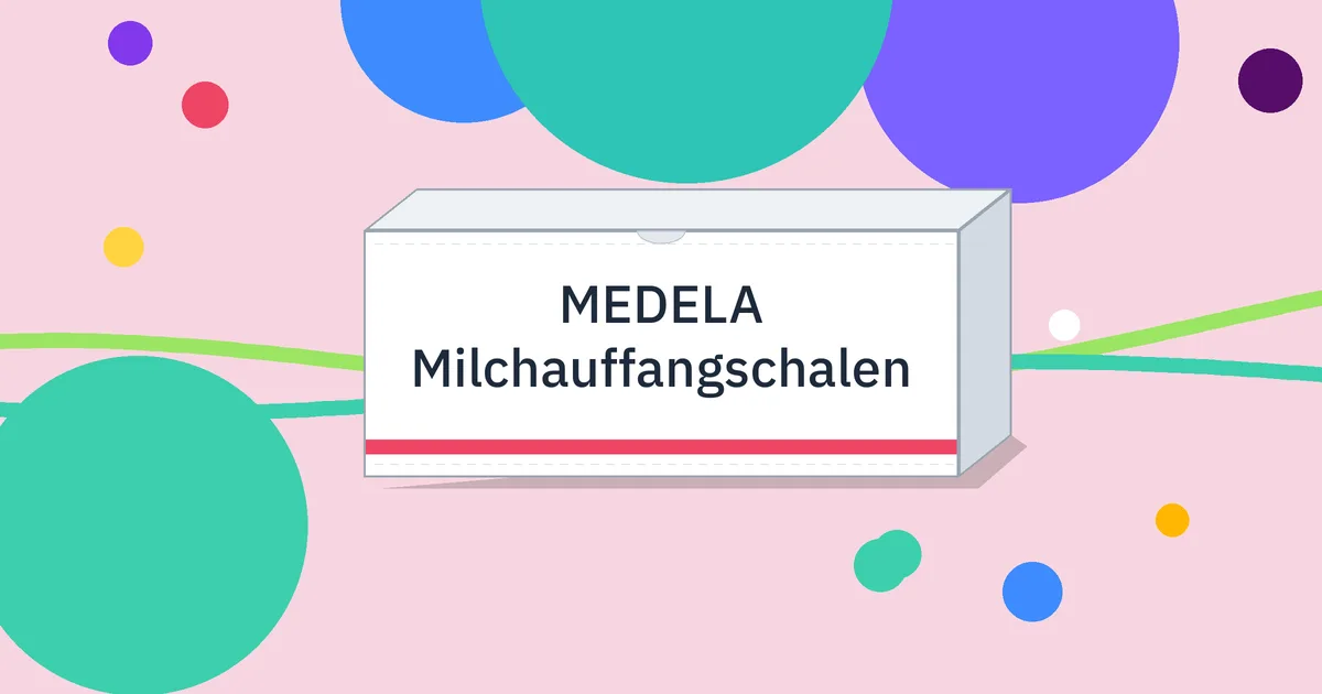 Symbolbild: Packung mit der Aufschrift MEDELA Milchauffangschalen (PZN 06636199) – Verfügbarkeit und Bezug in Apotheken in Frankfurt am Main