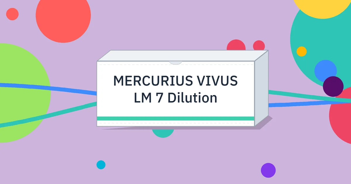 Symbolbild: Packung mit der Aufschrift MERCURIUS VIVUS LM 7 Dilution (PZN 12954928) – Verfügbarkeit und Bezug in Apotheken in Frankfurt am Main
