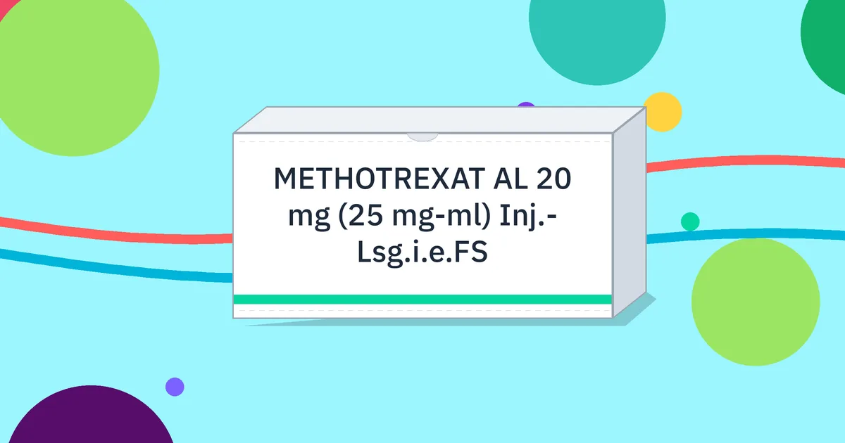 Symbolbild: Packung mit der Aufschrift METHOTREXAT AL 20 mg (25 mg-ml) Inj.-Lsg.i.e.FS (PZN 18725287) – Verfügbarkeit und Bezug in Apotheken in Frankfurt am Main