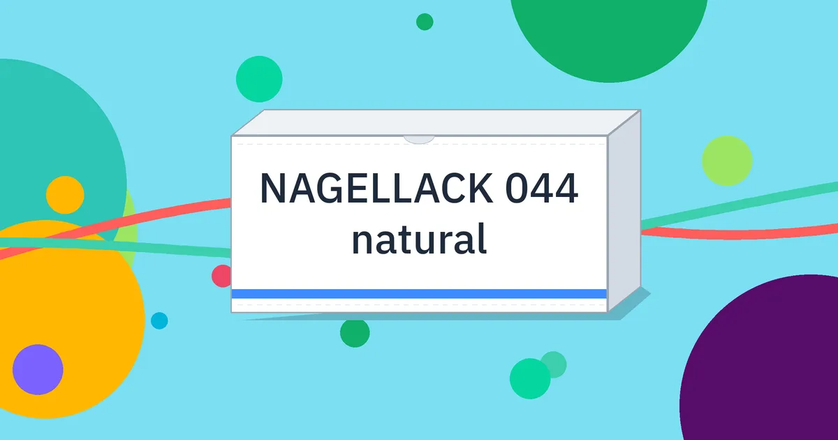 Symbolbild: Packung mit der Aufschrift NAGELLACK 044 natural (PZN 10850171) – Verfügbarkeit und Bezug in Apotheken in Frankfurt am Main