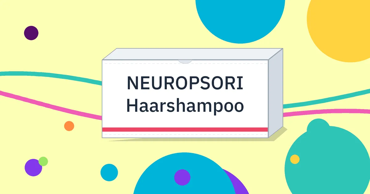 Symbolbild: Packung mit der Aufschrift NEUROPSORI Haarshampoo (PZN 01167280) – Verfügbarkeit und Bezug in Apotheken in Frankfurt am Main