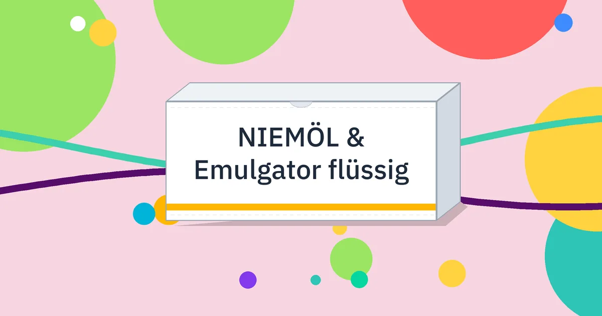 Symbolbild: Packung mit der Aufschrift NIEMÖL & Emulgator flüssig (PZN 07522049) – Verfügbarkeit und Bezug in Apotheken in Frankfurt am Main