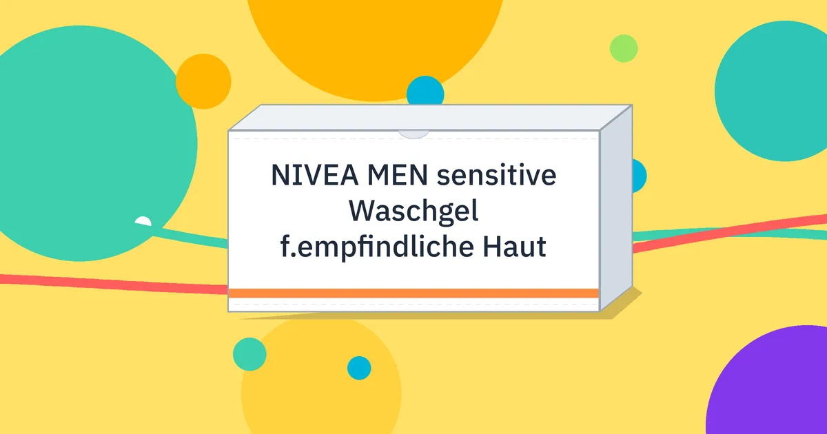 Symbolbild: Packung mit der Aufschrift NIVEA MEN sensitive Waschgel f.empfindliche Haut (PZN 17625514) – Verfügbarkeit und Bezug in Apotheken in Frankfurt am Main
