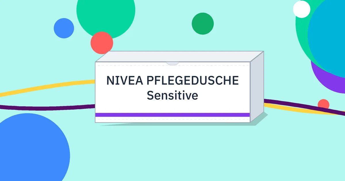 Symbolbild: Packung mit der Aufschrift NIVEA PFLEGEDUSCHE Sensitive (PZN 20723120) – Verfügbarkeit und Bezug in Apotheken in Frankfurt am Main