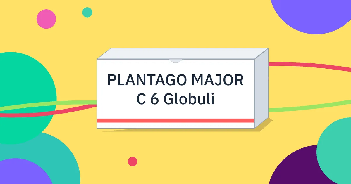 Symbolbild: Packung mit der Aufschrift PLANTAGO MAJOR C 6 Globuli (PZN 19715635) – Verfügbarkeit und Bezug in Apotheken in Frankfurt am Main