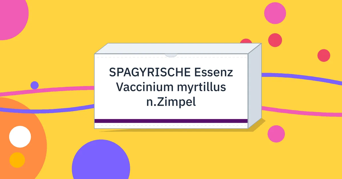 Symbolbild: Packung mit der Aufschrift SPAGYRISCHE Essenz Vaccinium myrtillus n.Zimpel (PZN 00918092) – Verfügbarkeit und Bezug in Apotheken in Frankfurt am Main