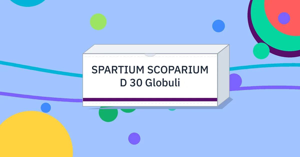 Symbolbild: Packung mit der Aufschrift SPARTIUM SCOPARIUM D 30 Globuli (PZN 19717315) – Verfügbarkeit und Bezug in Apotheken in Frankfurt am Main