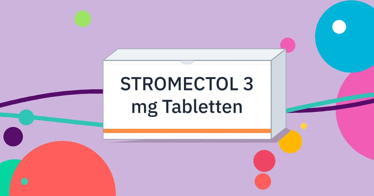 Symbolbild: Packung mit der Aufschrift STROMECTOL 3 mg Tabletten (PZN 18162418) – Verfügbarkeit und Bezug in Apotheken in Frankfurt am Main