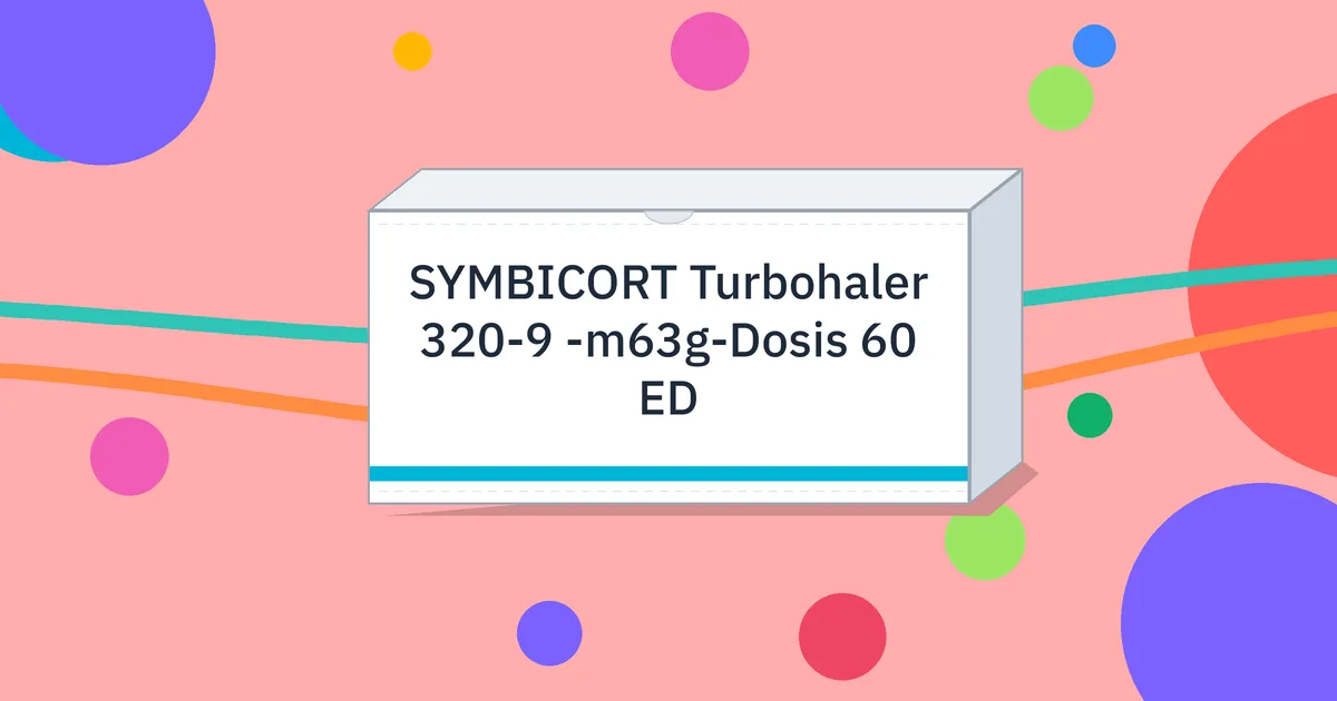 Symbolbild: Packung mit der Aufschrift SYMBICORT Turbohaler 320-9 -m63g-Dosis 60 ED (PZN 18664769) – Verfügbarkeit und Bezug in Apotheken in Frankfurt am Main