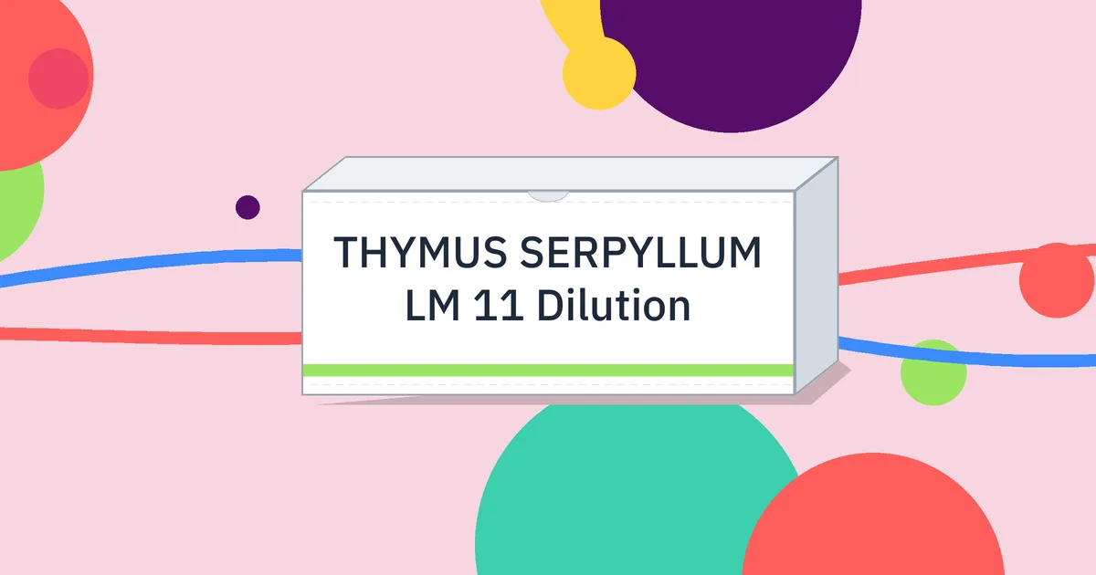Symbolbild: Packung mit der Aufschrift THYMUS SERPYLLUM LM 11 Dilution (PZN 13222937) – Verfügbarkeit und Bezug in Apotheken in Frankfurt am Main