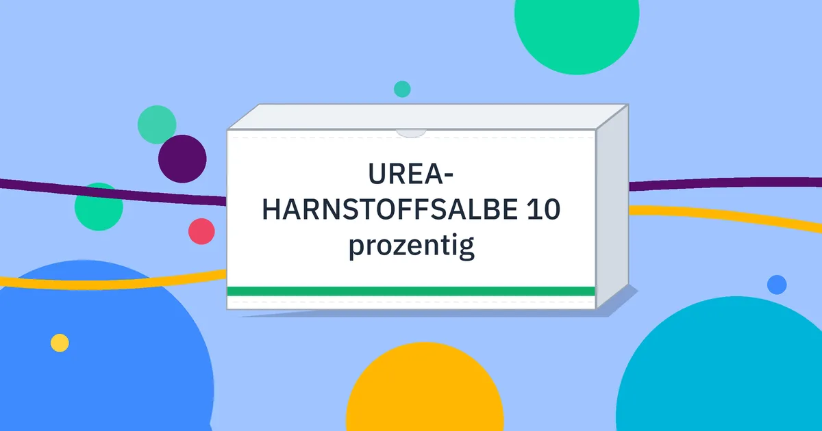 Symbolbild: Packung mit der Aufschrift UREA-HARNSTOFFSALBE 10 prozentig (PZN 08926346) – Verfügbarkeit und Bezug in Apotheken in Frankfurt am Main