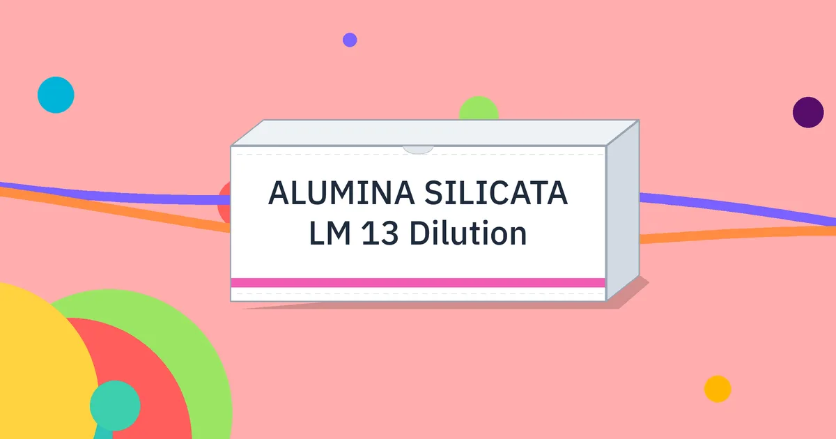 Symbolbild: Packung mit der Aufschrift ALUMINA SILICATA LM 13 Dilution (PZN 12758877) – Verfügbarkeit und Bezug in Apotheken in Frankfurt am Main