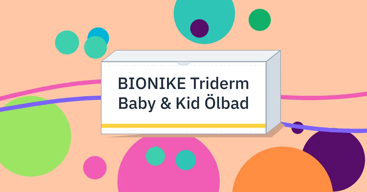 Symbolbild: Packung mit der Aufschrift BIONIKE Triderm Baby & Kid Ölbad (PZN 12534681) – Verfügbarkeit und Bezug in Apotheken in Frankfurt am Main