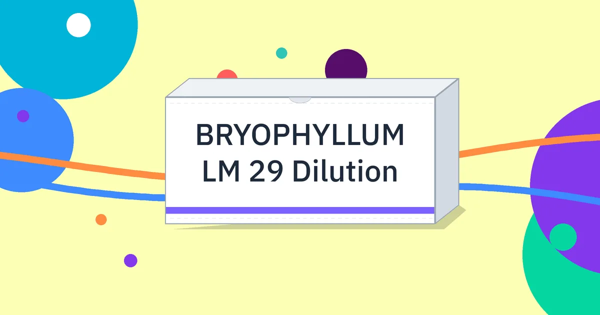 Symbolbild: Packung mit der Aufschrift BRYOPHYLLUM LM 29 Dilution (PZN 13397789) – Verfügbarkeit und Bezug in Apotheken in Frankfurt am Main