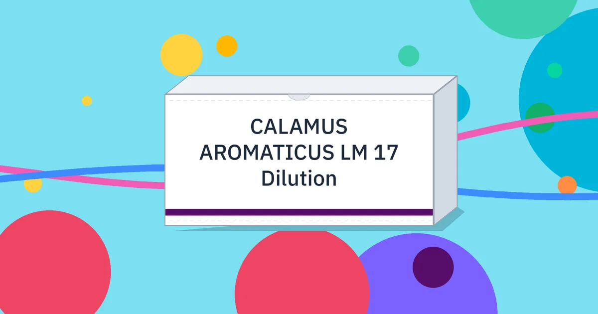 Symbolbild: Packung mit der Aufschrift CALAMUS AROMATICUS LM 17 Dilution (PZN 13404822) – Verfügbarkeit und Bezug in Apotheken in Frankfurt am Main