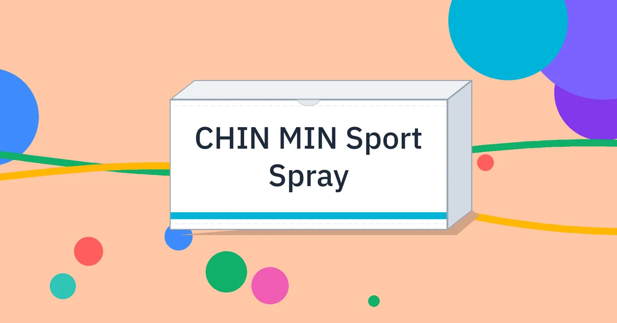 Symbolbild: Packung mit der Aufschrift CHIN MIN Sport Spray (PZN 09545422) – Verfügbarkeit und Bezug in Apotheken in Frankfurt am Main