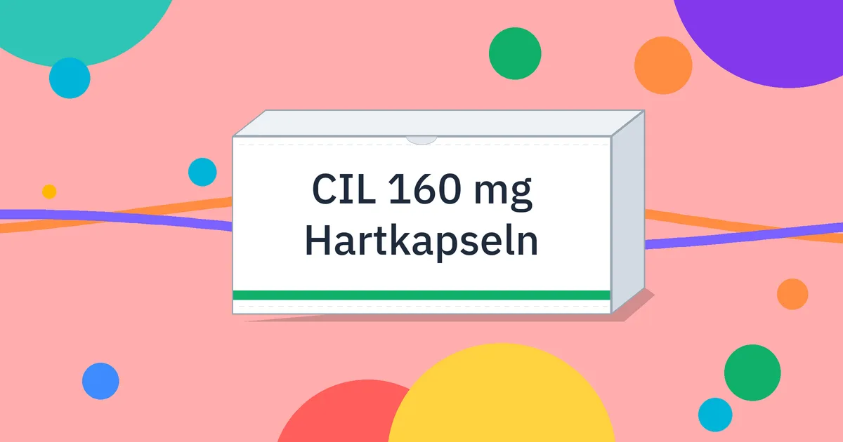 Symbolbild: Packung mit der Aufschrift CIL 160 mg Hartkapseln (PZN 03073175) – Verfügbarkeit und Bezug in Apotheken in Frankfurt am Main
