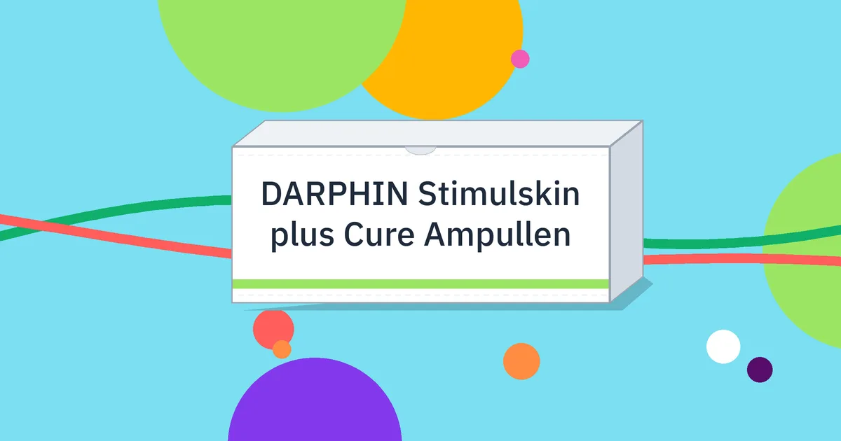 Symbolbild: Packung mit der Aufschrift DARPHIN Stimulskin plus Cure Ampullen (PZN 06801037) – Verfügbarkeit und Bezug in Apotheken in Frankfurt am Main
