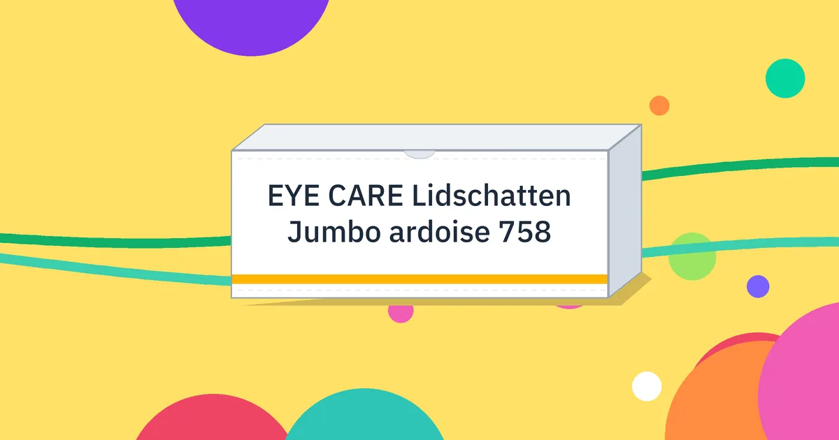Symbolbild: Packung mit der Aufschrift EYE CARE Lidschatten Jumbo ardoise 758 (PZN 10530880) – Verfügbarkeit und Bezug in Apotheken in Frankfurt am Main