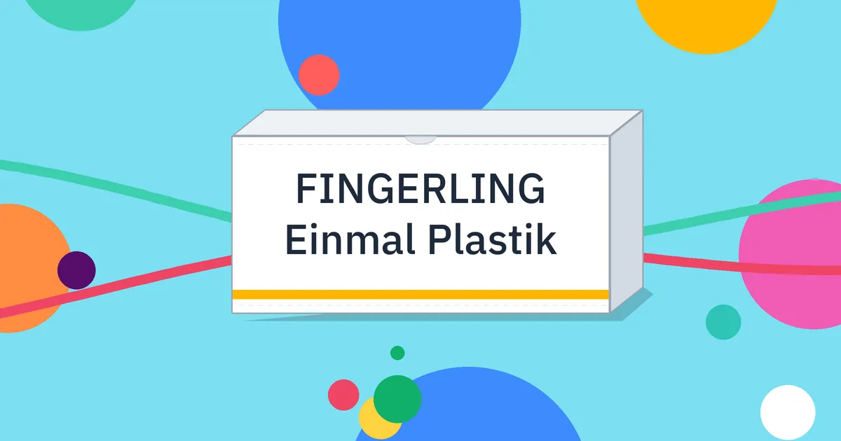 Symbolbild: Packung mit der Aufschrift FINGERLING Einmal Plastik (PZN 02689715) – Verfügbarkeit und Bezug in Apotheken in Frankfurt am Main