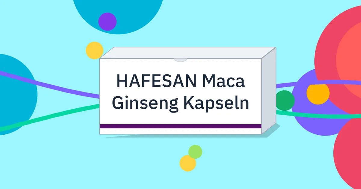Symbolbild: Packung mit der Aufschrift HAFESAN Maca Ginseng Kapseln (PZN 06138981) – Verfügbarkeit und Bezug in Apotheken in Frankfurt am Main