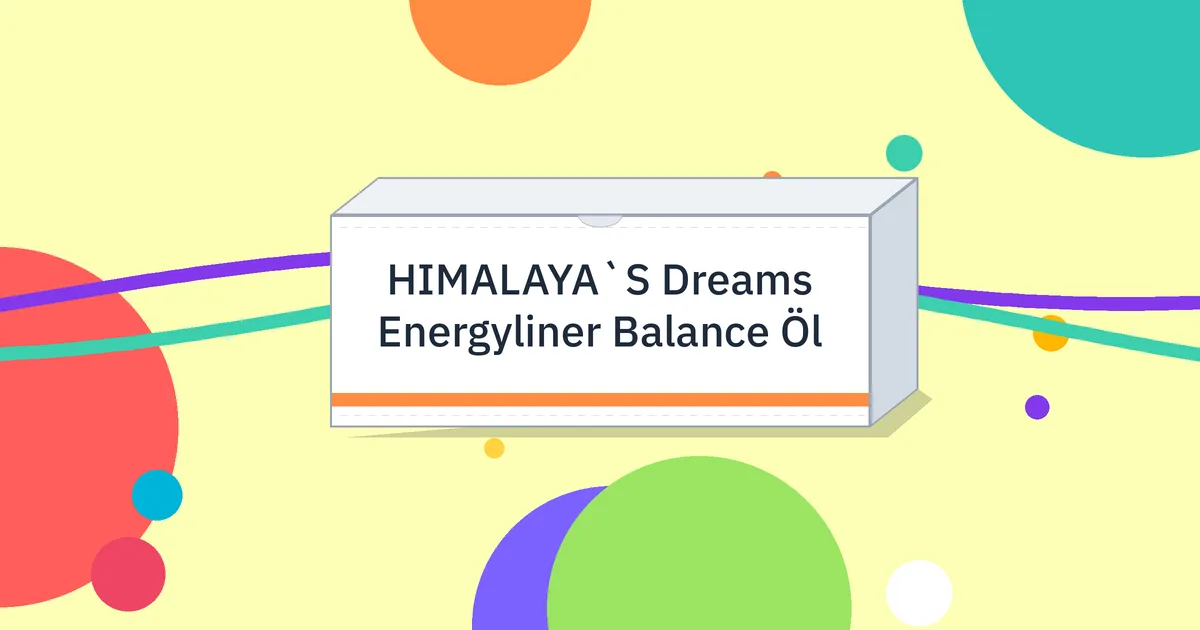 Symbolbild: Packung mit der Aufschrift HIMALAYA`S Dreams Energyliner Balance Öl (PZN 18204571) – Verfügbarkeit und Bezug in Apotheken in Frankfurt am Main
