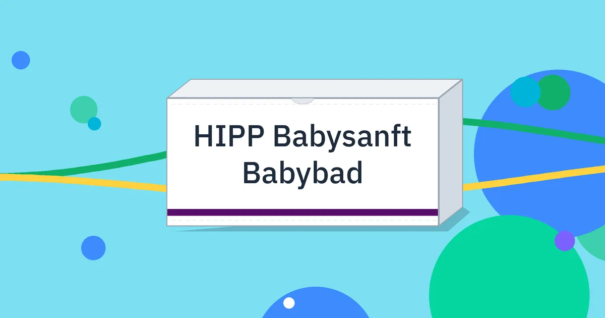 Symbolbild: Packung mit der Aufschrift HIPP Babysanft Babybad (PZN 17945609) – Verfügbarkeit und Bezug in Apotheken in Frankfurt am Main