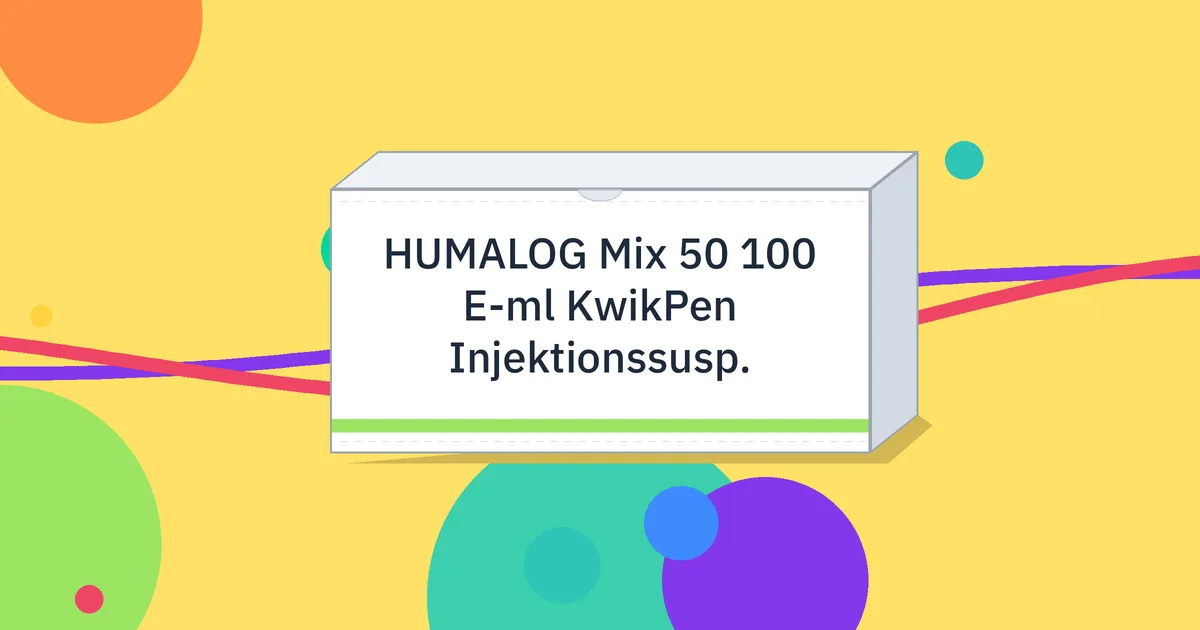 Symbolbild: Packung mit der Aufschrift HUMALOG Mix 50 100 E-ml KwikPen Injektionssusp. (PZN 06109867) – Verfügbarkeit und Bezug in Apotheken in Frankfurt am Main