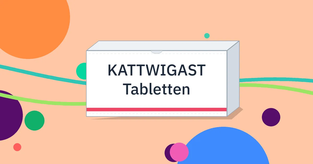 Symbolbild: Packung mit der Aufschrift KATTWIGAST Tabletten (PZN 01396253) – Verfügbarkeit und Bezug in Apotheken in Frankfurt am Main
