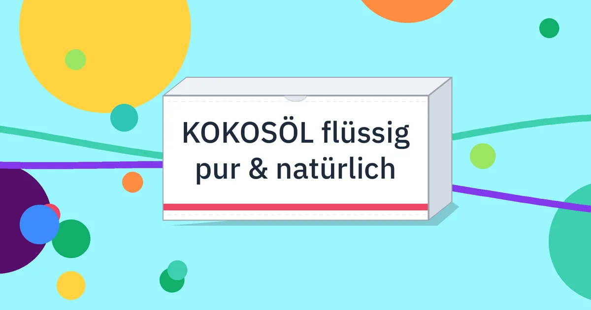 Symbolbild: Packung mit der Aufschrift KOKOSÖL flüssig pur & natürlich (PZN 12870338) – Verfügbarkeit und Bezug in Apotheken in Frankfurt am Main