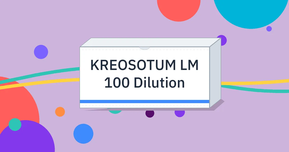 Symbolbild: Packung mit der Aufschrift KREOSOTUM LM 100 Dilution (PZN 12928339) – Verfügbarkeit und Bezug in Apotheken in Frankfurt am Main