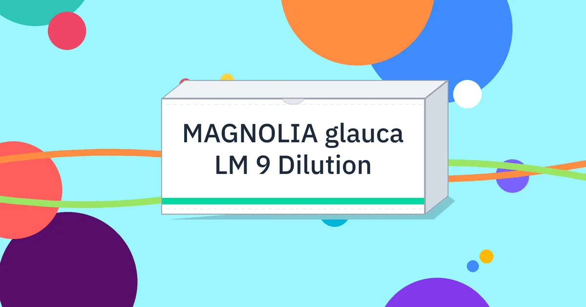 Symbolbild: Packung mit der Aufschrift MAGNOLIA glauca LM 9 Dilution (PZN 13539373) – Verfügbarkeit und Bezug in Apotheken in Frankfurt am Main