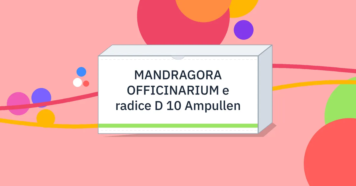 Symbolbild: Packung mit der Aufschrift MANDRAGORA OFFICINARIUM e radice D 10 Ampullen (PZN 03358328) – Verfügbarkeit und Bezug in Apotheken in Frankfurt am Main