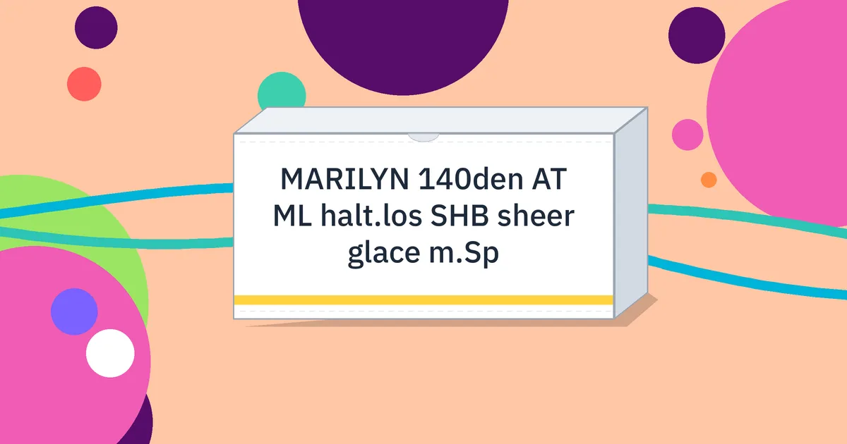 Symbolbild: Packung mit der Aufschrift MARILYN 140den AT ML halt.los SHB sheer glace m.Sp (PZN 16187087) – Verfügbarkeit und Bezug in Apotheken in Frankfurt am Main