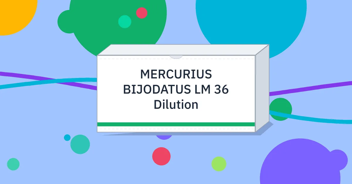 Symbolbild: Packung mit der Aufschrift MERCURIUS BIJODATUS LM 36 Dilution (PZN 12948810) – Verfügbarkeit und Bezug in Apotheken in Frankfurt am Main