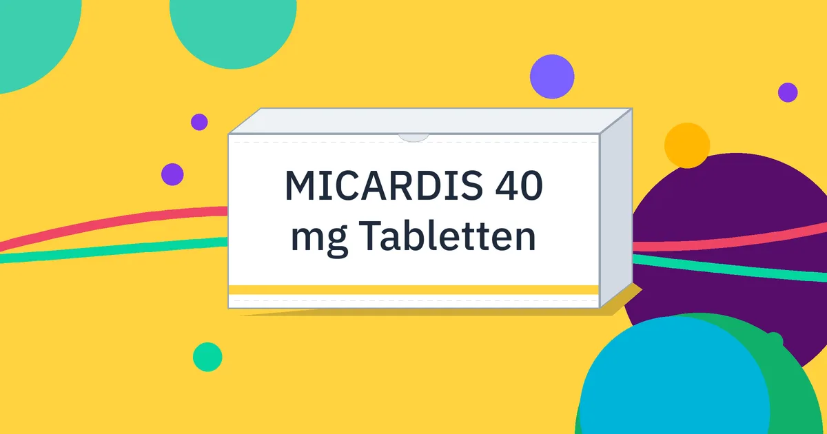 Symbolbild: Packung mit der Aufschrift MICARDIS 40 mg Tabletten (PZN 01341275) – Verfügbarkeit und Bezug in Apotheken in Frankfurt am Main