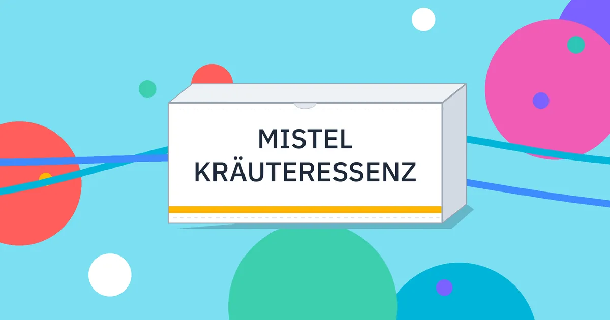 Symbolbild: Packung mit der Aufschrift MISTEL KRÄUTERESSENZ (PZN 11527058) – Verfügbarkeit und Bezug in Apotheken in Frankfurt am Main