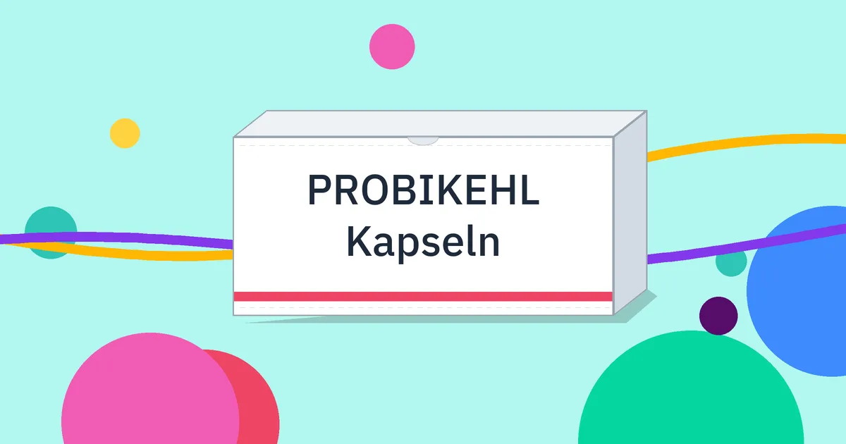 Symbolbild: Packung mit der Aufschrift PROBIKEHL Kapseln (PZN 11160758) – Verfügbarkeit und Bezug in Apotheken in Frankfurt am Main
