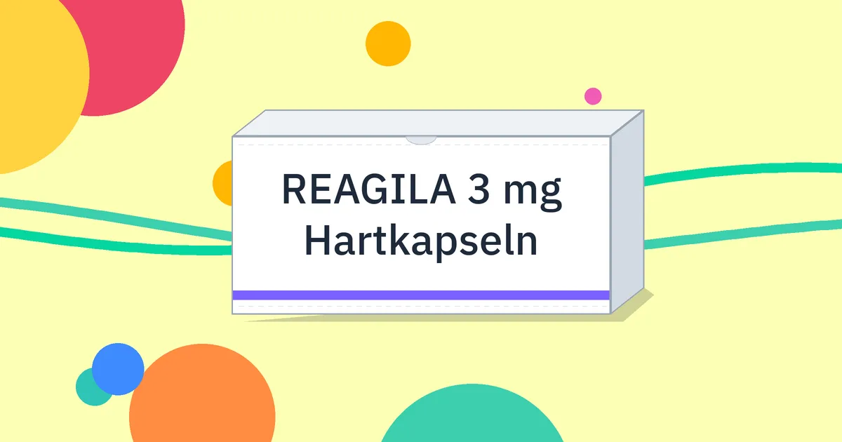 Symbolbild: Packung mit der Aufschrift REAGILA 3 mg Hartkapseln (PZN 17206763) – Verfügbarkeit und Bezug in Apotheken in Frankfurt am Main