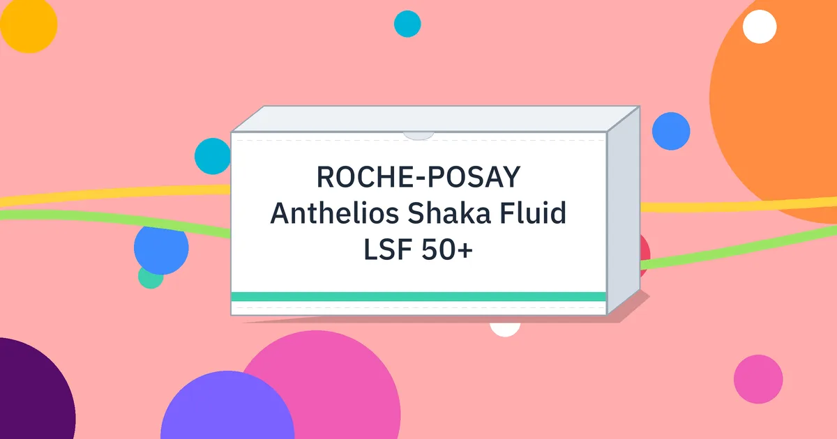 Symbolbild: Packung mit der Aufschrift ROCHE-POSAY Anthelios Shaka Fluid LSF 50+ (PZN 14420846) – Verfügbarkeit und Bezug in Apotheken in Frankfurt am Main