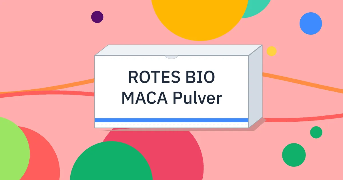 Symbolbild: Packung mit der Aufschrift ROTES BIO MACA Pulver (PZN 11073108) – Verfügbarkeit und Bezug in Apotheken in Frankfurt am Main