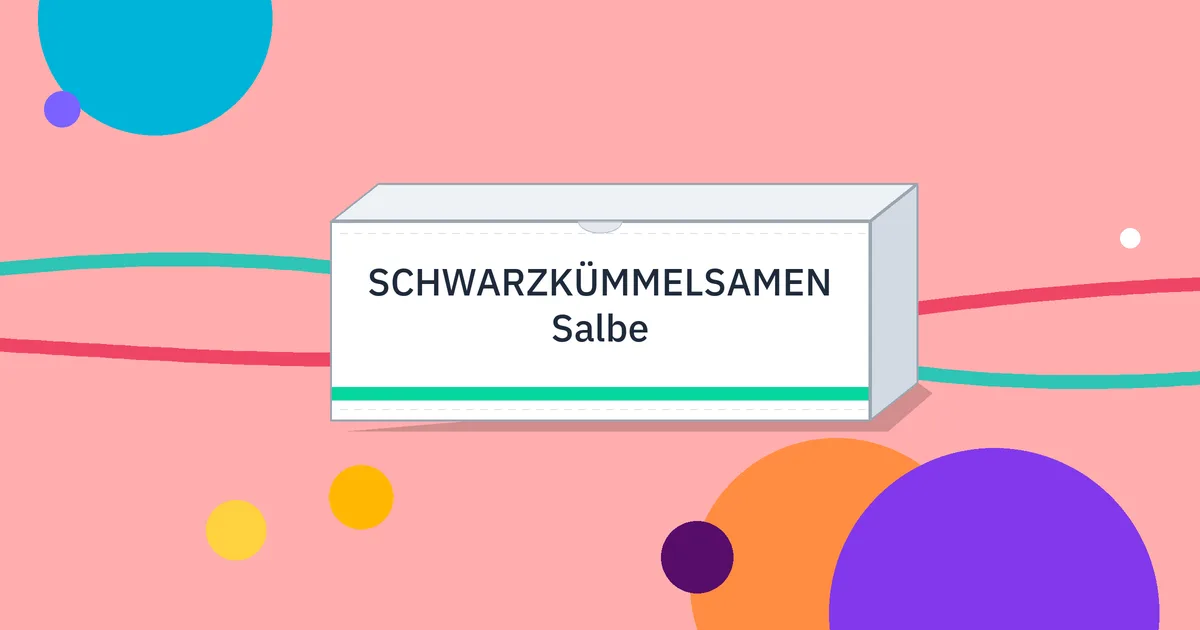 Symbolbild: Packung mit der Aufschrift SCHWARZKÜMMELSAMEN Salbe (PZN 18353762) – Verfügbarkeit und Bezug in Apotheken in Frankfurt am Main