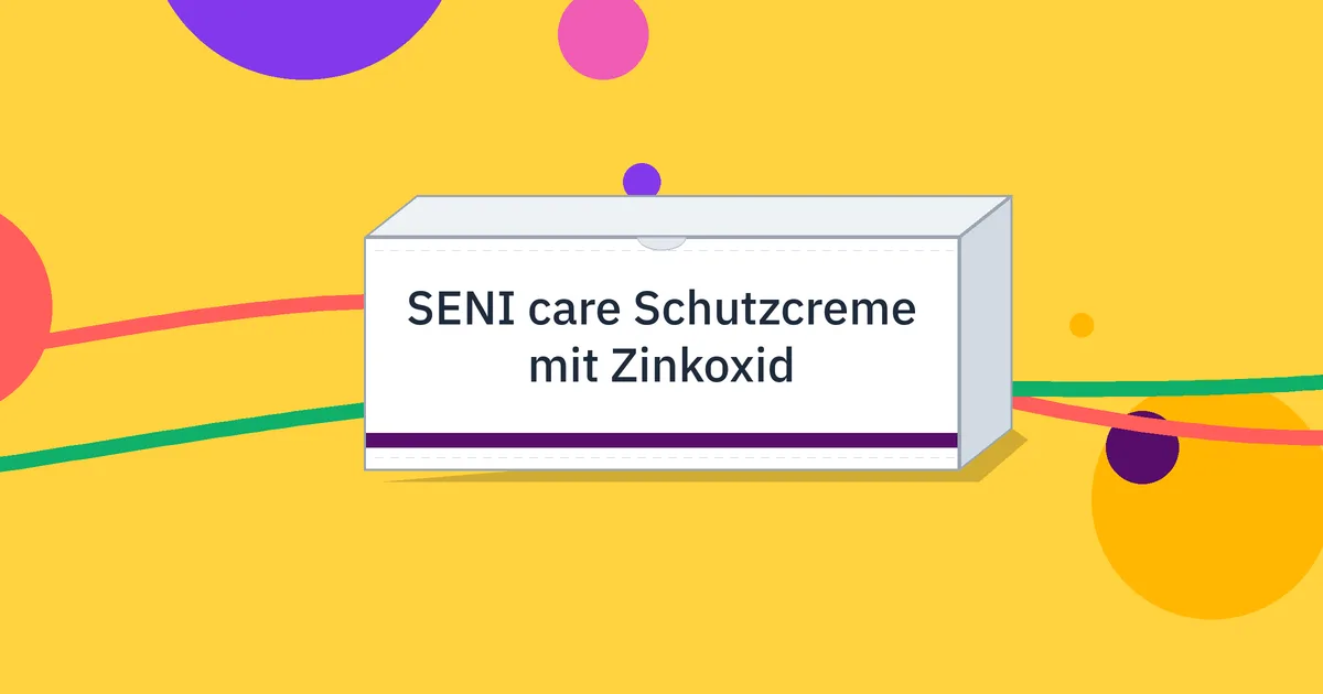 Symbolbild: Packung mit der Aufschrift SENI care Schutzcreme mit Zinkoxid (PZN 19200747) – Verfügbarkeit und Bezug in Apotheken in Frankfurt am Main