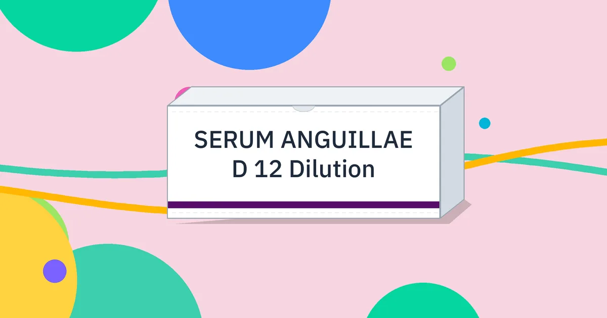 Symbolbild: Packung mit der Aufschrift SERUM ANGUILLAE D 12 Dilution (PZN 02931168) – Verfügbarkeit und Bezug in Apotheken in Frankfurt am Main