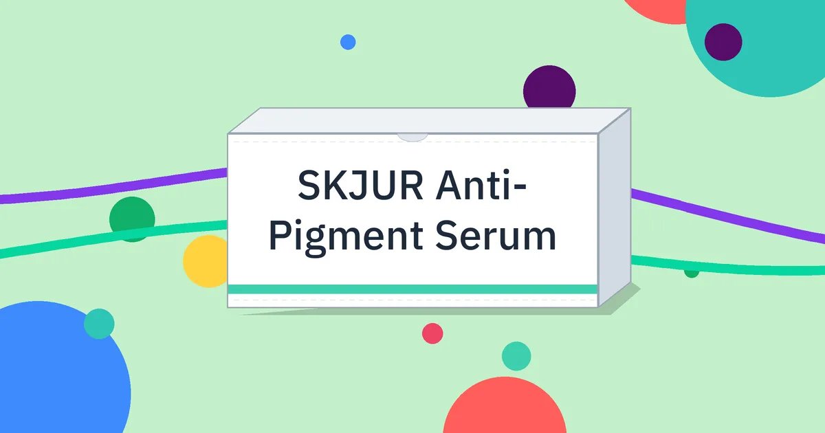 Symbolbild: Packung mit der Aufschrift SKJUR Anti-Pigment Serum (PZN 19479287) – Verfügbarkeit und Bezug in Apotheken in Frankfurt am Main