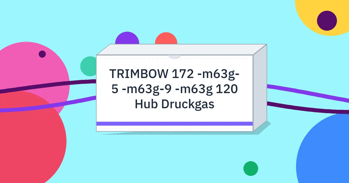 Symbolbild: Packung mit der Aufschrift TRIMBOW 172 -m63g-5 -m63g-9 -m63g 120 Hub Druckgas (PZN 18840344) – Verfügbarkeit und Bezug in Apotheken in Frankfurt am Main