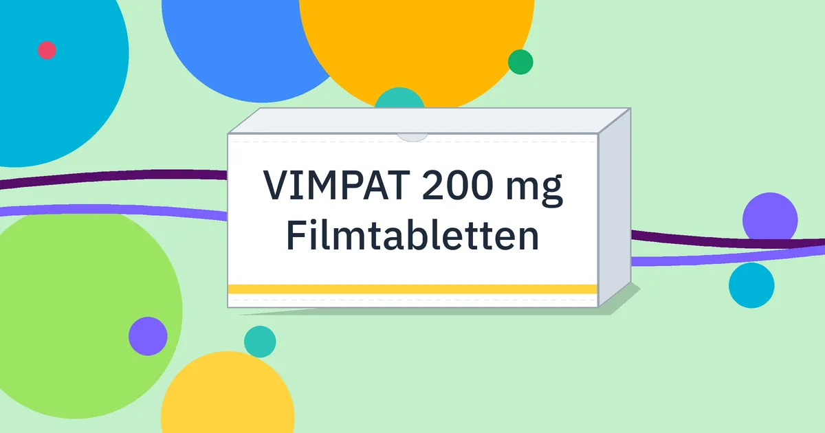 Symbolbild: Packung mit der Aufschrift VIMPAT 200 mg Filmtabletten (PZN 01174185) – Verfügbarkeit und Bezug in Apotheken in Frankfurt am Main